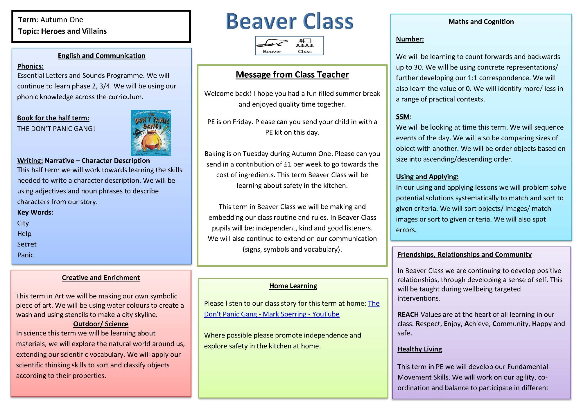 North Ridge Community School - Beaver Class